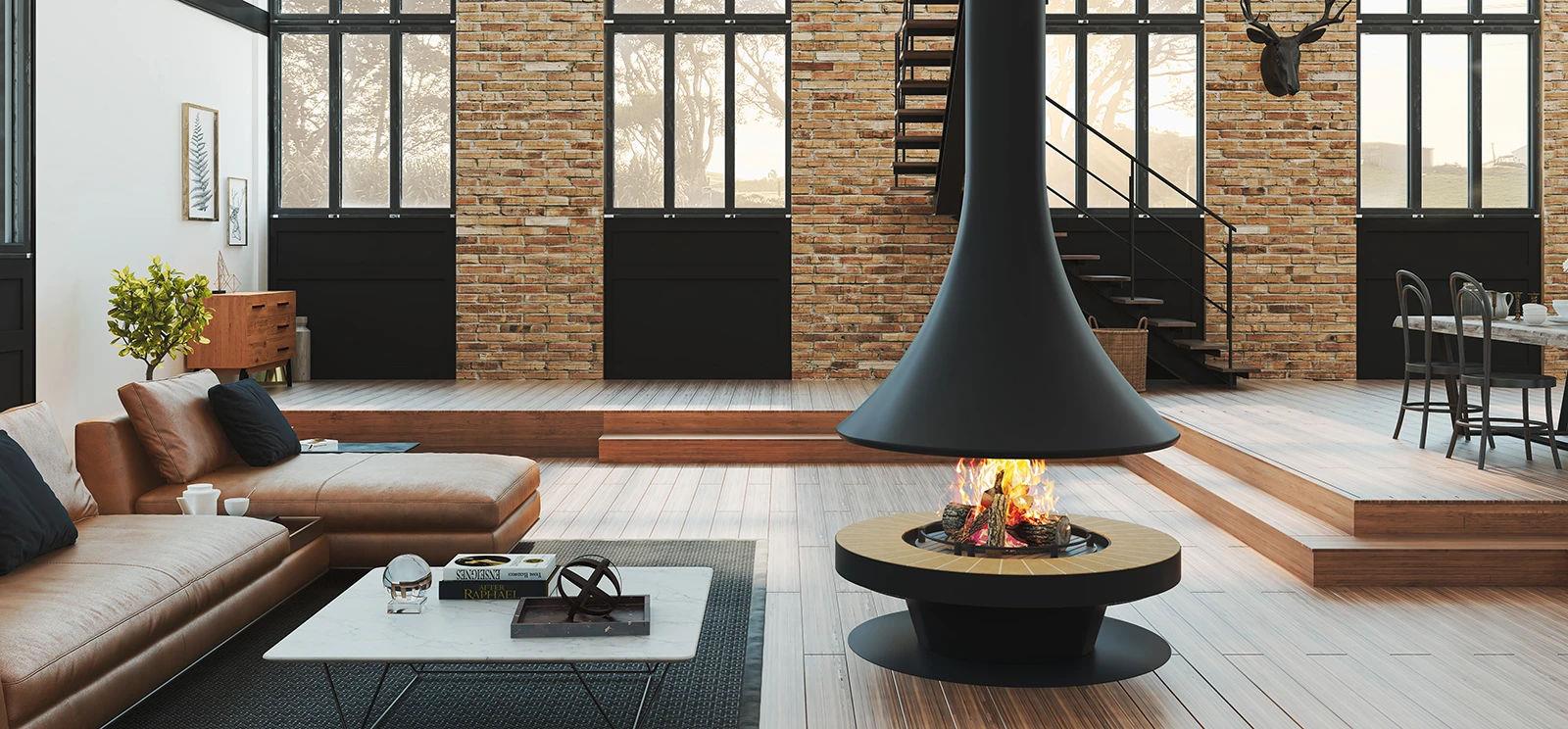 JC Bordelet Eva 992 - Cheminées design - Appareils de chauffage - Grills